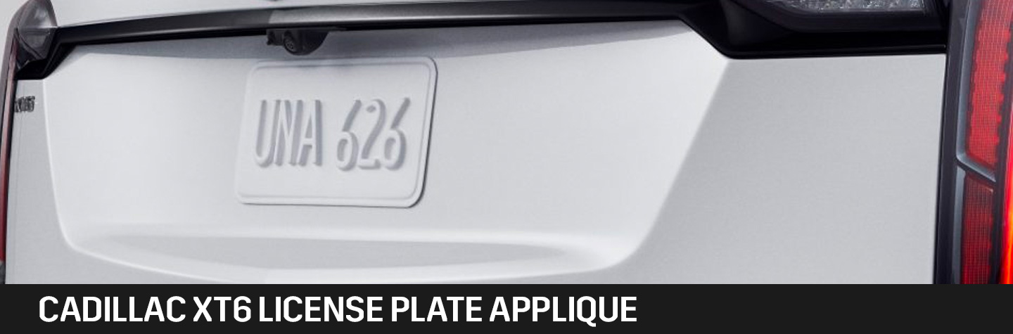 Cadillac License Plate Appliqué in Cocoa, FL, Near North Melbourne ...